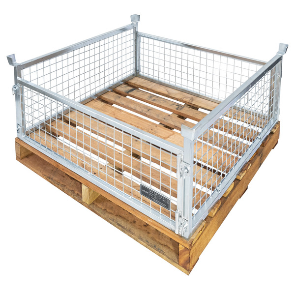 Stillage Pallet Cage (Half Height) | Troden Equipment